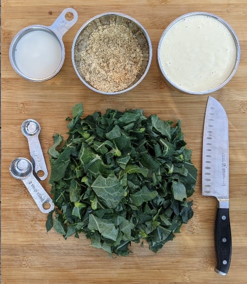 Broccoli Greens Au Gratin - Isle Acre Farms